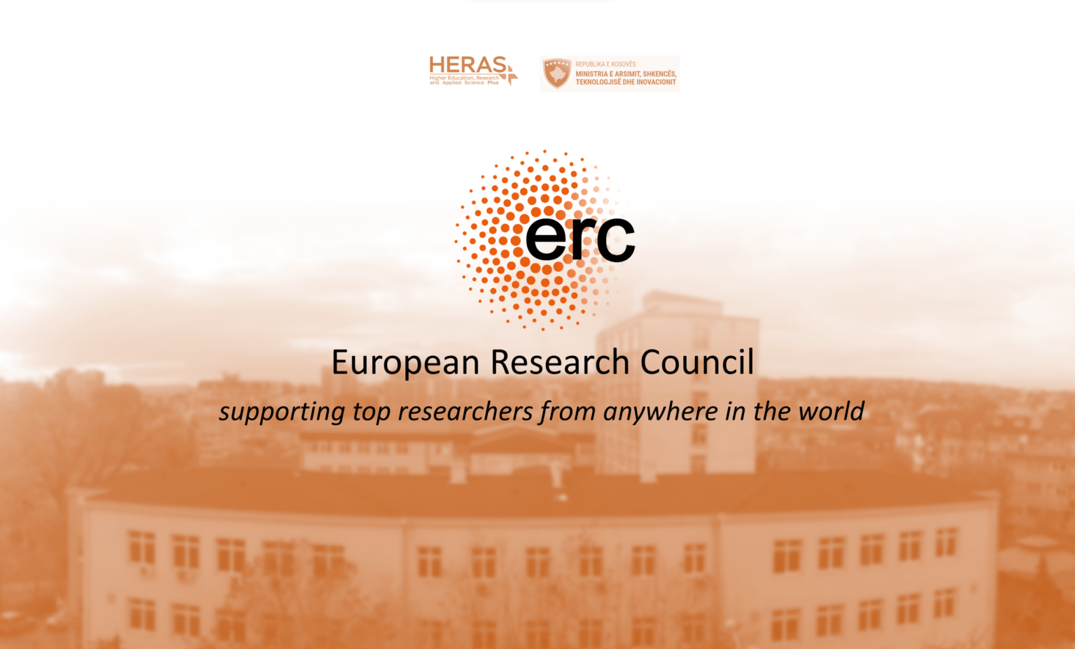 Webinar on ERC Work Program KOSOVO NCP